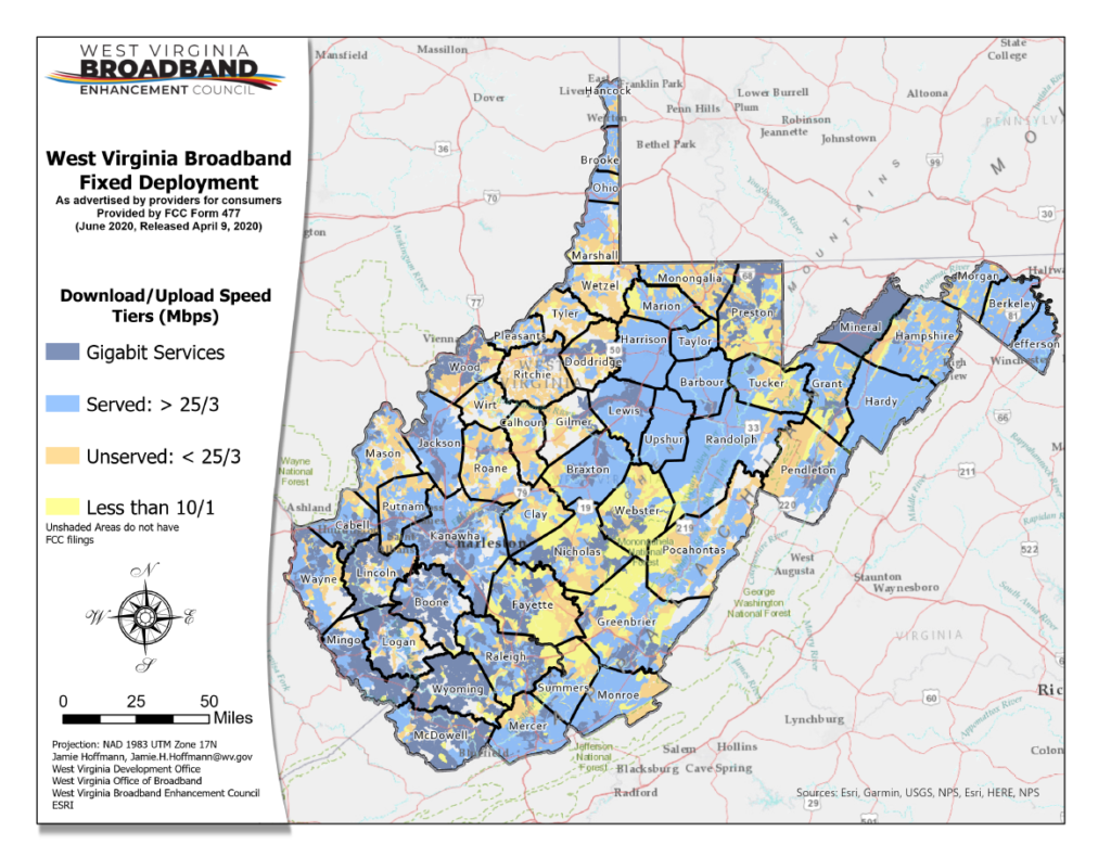 Explore Broadband in Your Community - WV Broadband : WV Broadband